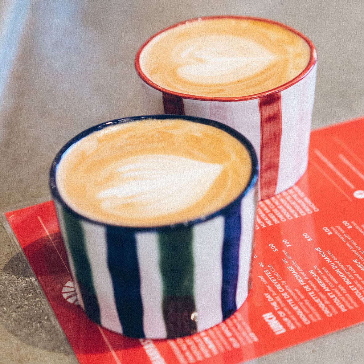 Earthenware coffee cups & tea cups | Denise à Table